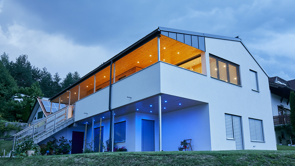 Einfamilienhaus "Woodee" | Loxone Referenzen