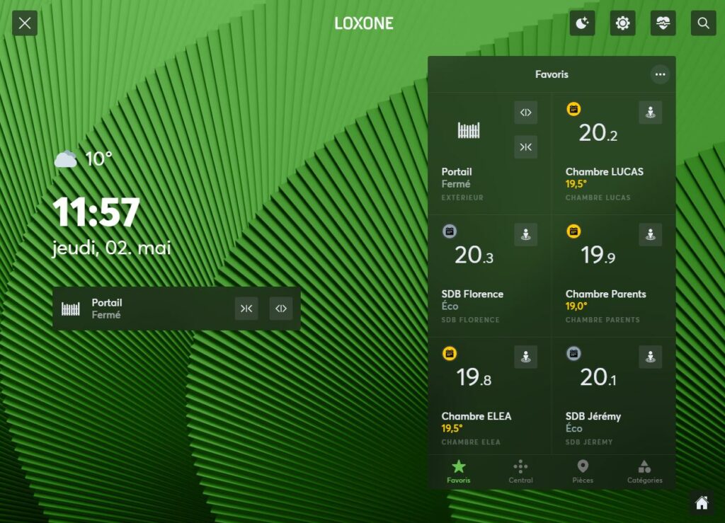 Heating fuel savings | Loxone References